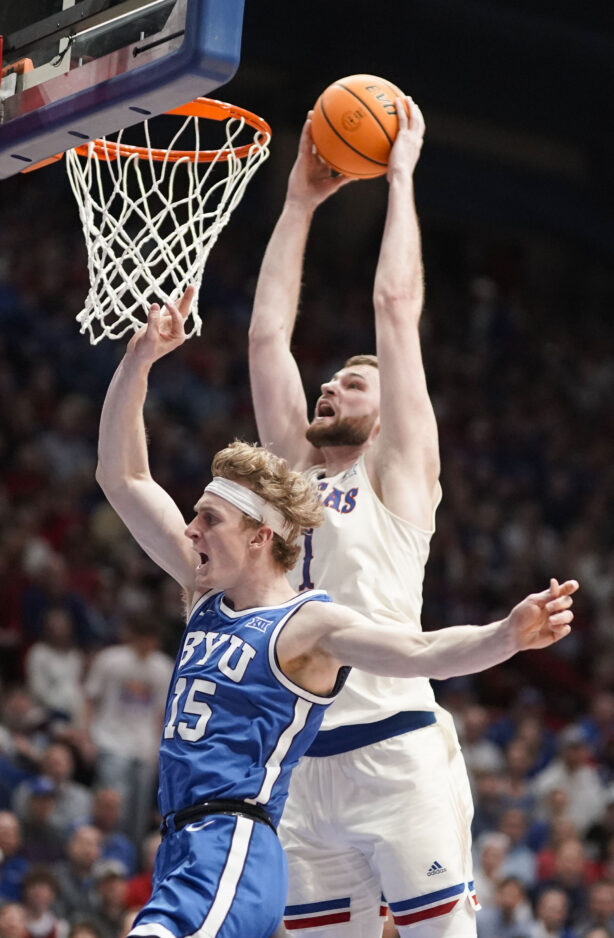 Photo Gallery: Kansas comes up short to BYU, loses 76-68 - KU Sports